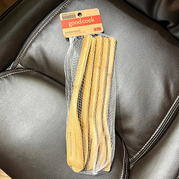 good cook | Kitchen | Nwt Good Cook 5piece Bamboo Utensil Set | Poshmark